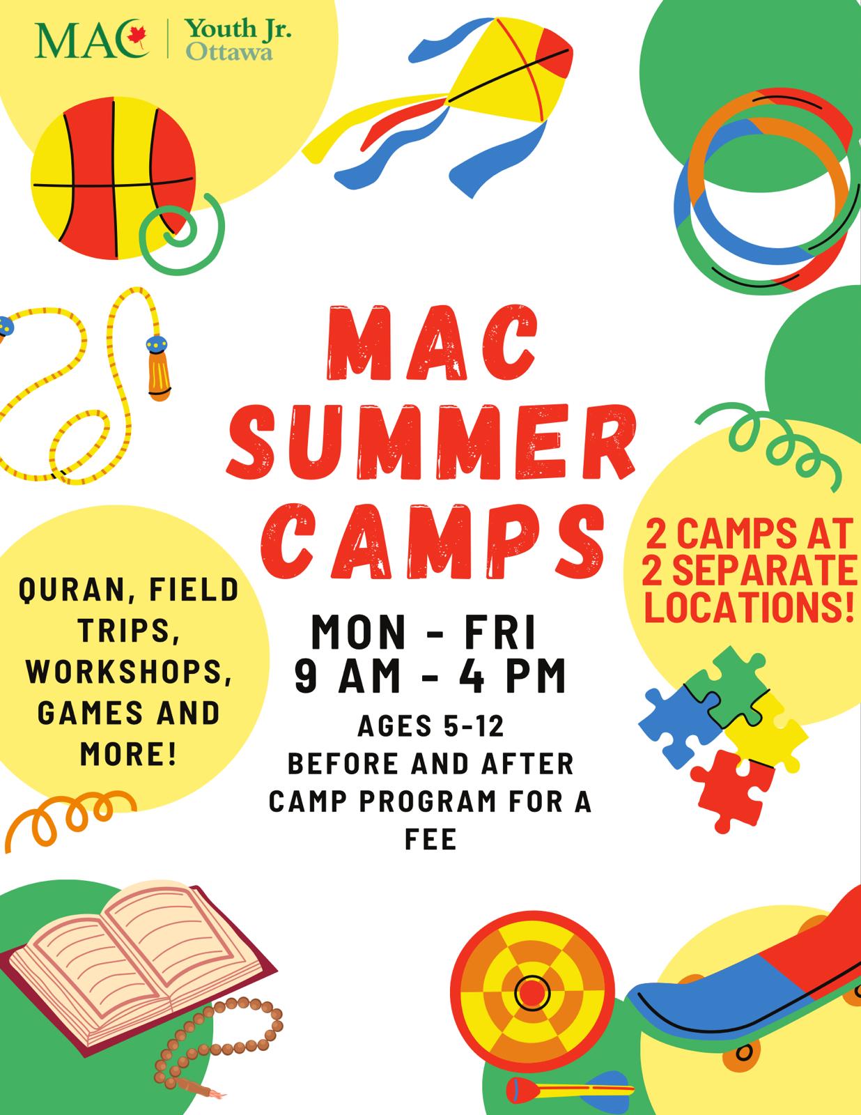 MAC Youth Junior Summer Camp – MAC Ottawa Chapter